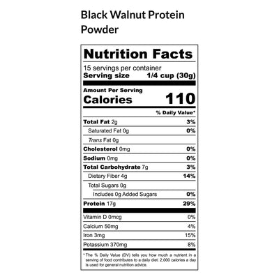 Surthrival - Premium Supplements – Black Walnut Protein Powder