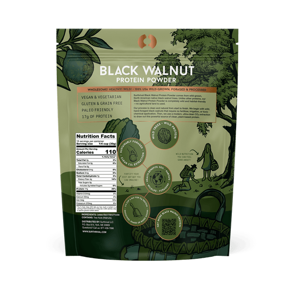 Surthrival - Premium Supplements – Black Walnut Protein Powder