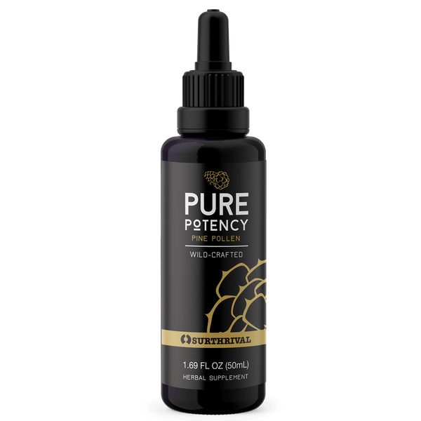 Surthrival Premium Supplements Pine Pollen Pure Potency